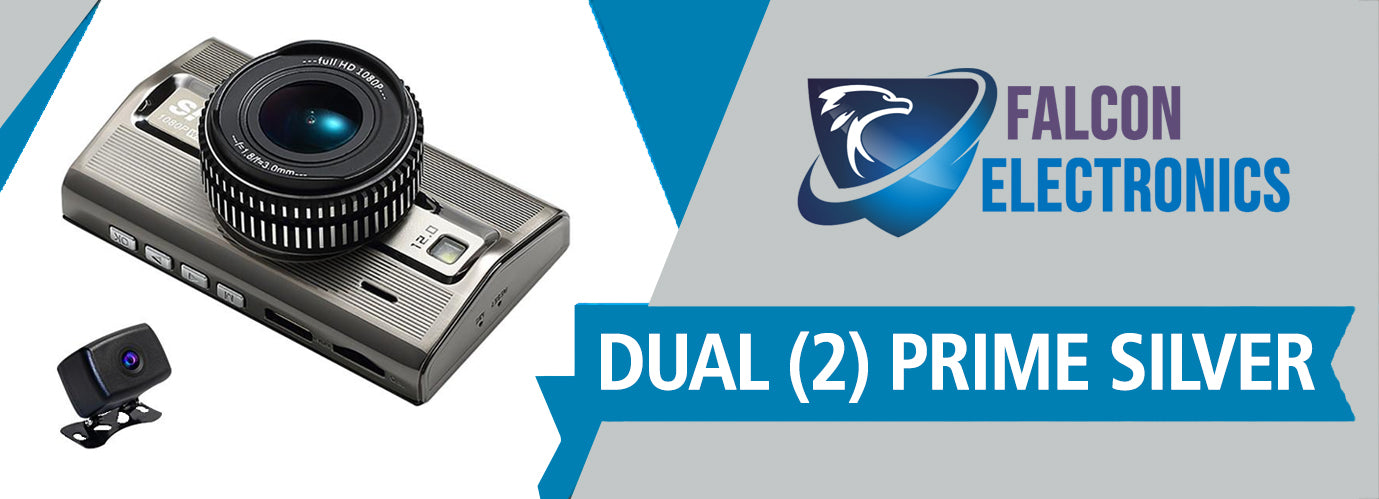 Silver Prime 2 Dash Cam Accessories — Falcon Electronics LLC