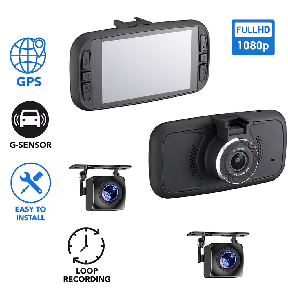 Eagle Eye Triple Dash Cam For Trucks- 1080P GPS │ Falcon Electronics ...