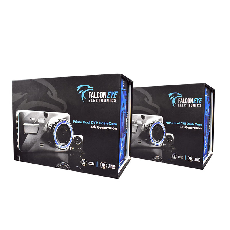 Trucker Dash Camera, Falcon Electronics 1080P 4 Cameras, 2 Outdoor, 2 ...