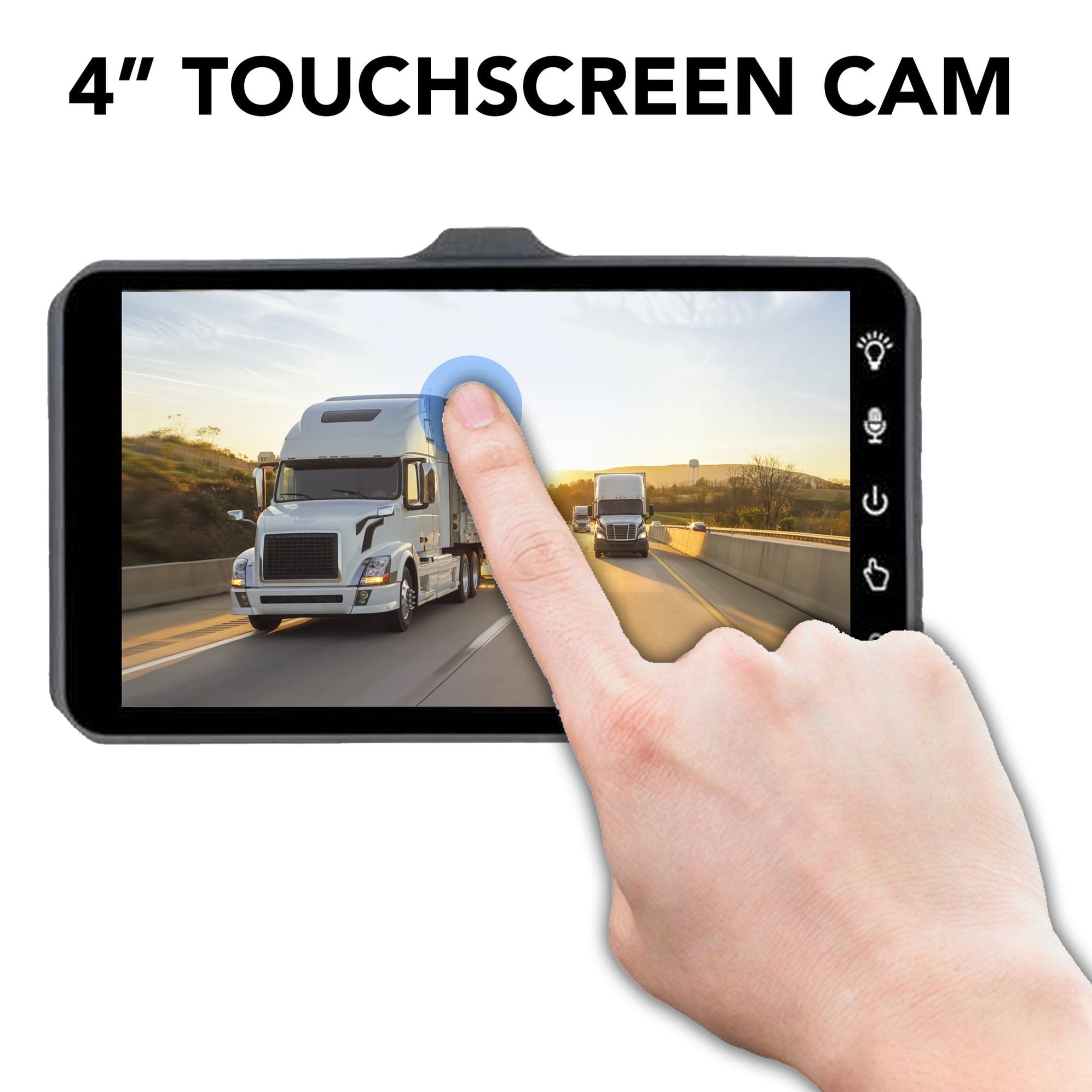 FalconEye Vision Dash Cam 1080P with Touch Screen — Falcon Electronics LLC