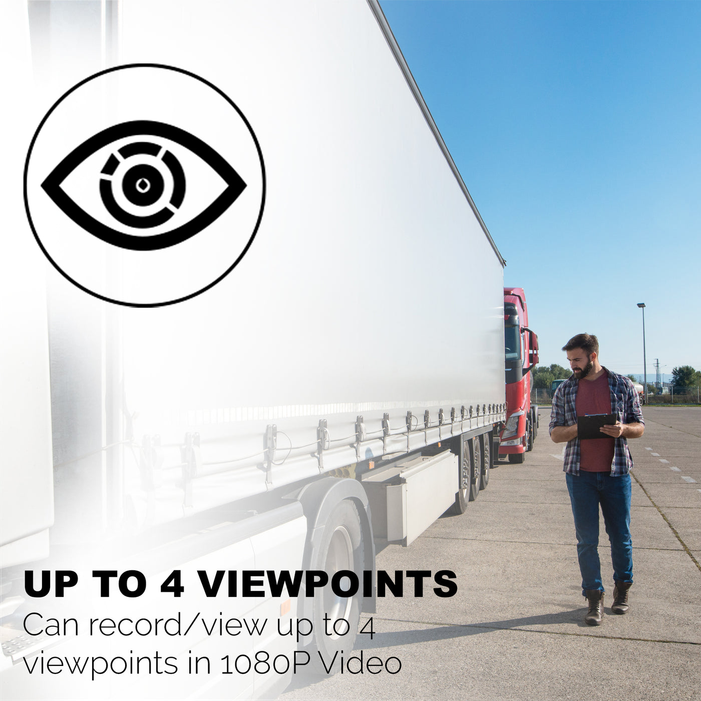 3rd-gen-multi Camera Dash Cam For Trucks. 2-4 Cam. Heavy Duty │ Falcon ...