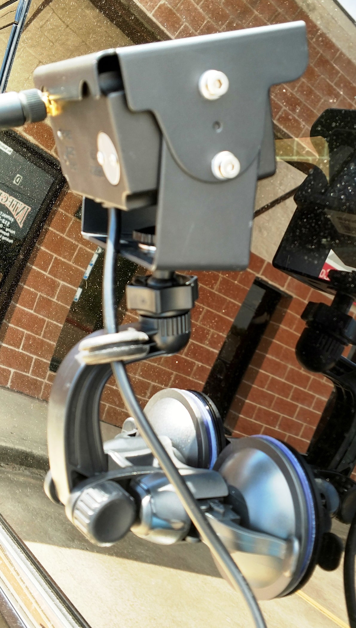 Dual Suction Cup Heavy Duty Windshield Mount — Falcon Electronics LLC