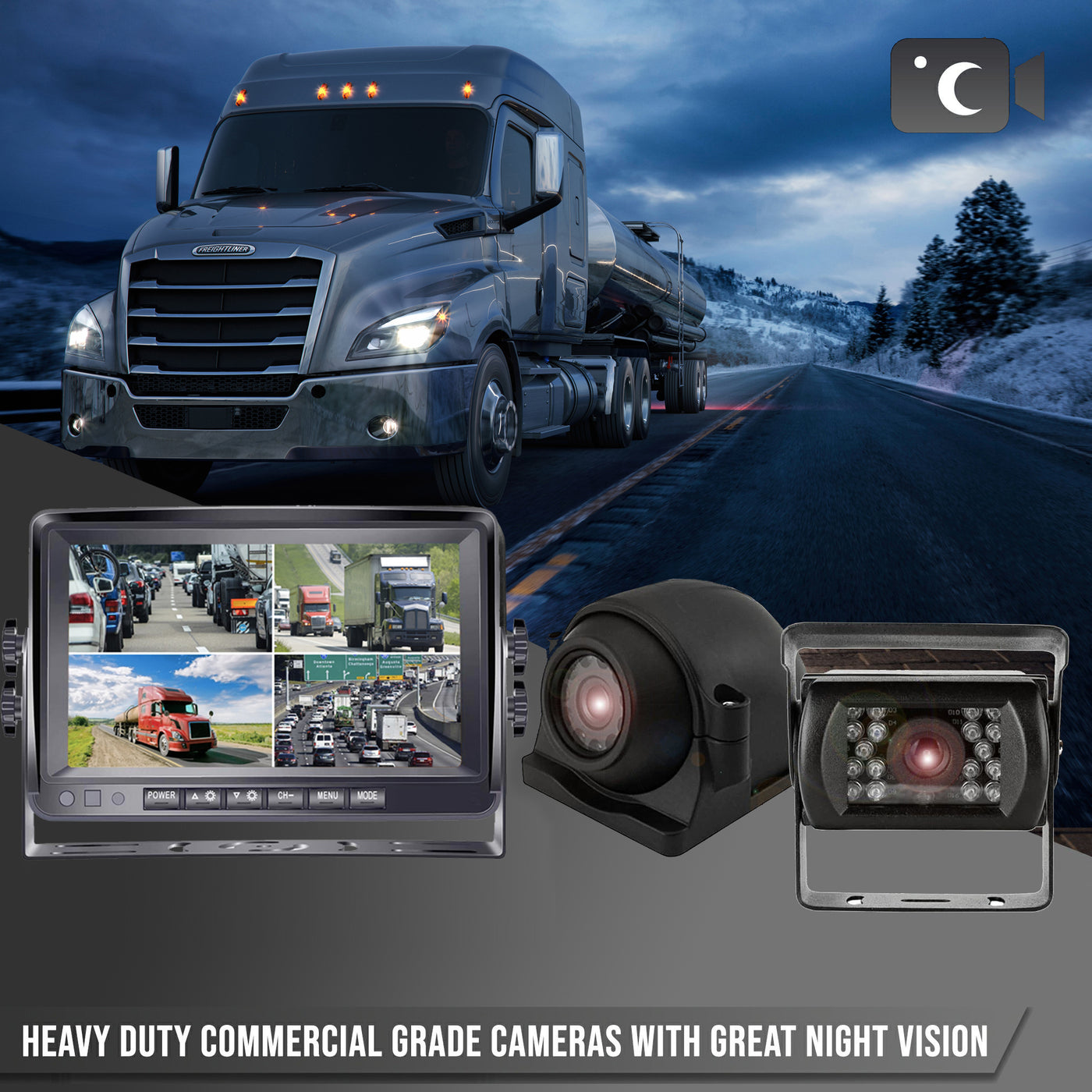Black Box Dash Cam. 1080N MDVR 3-8 Cam. 4TB HDD Drive │ Falcon ...