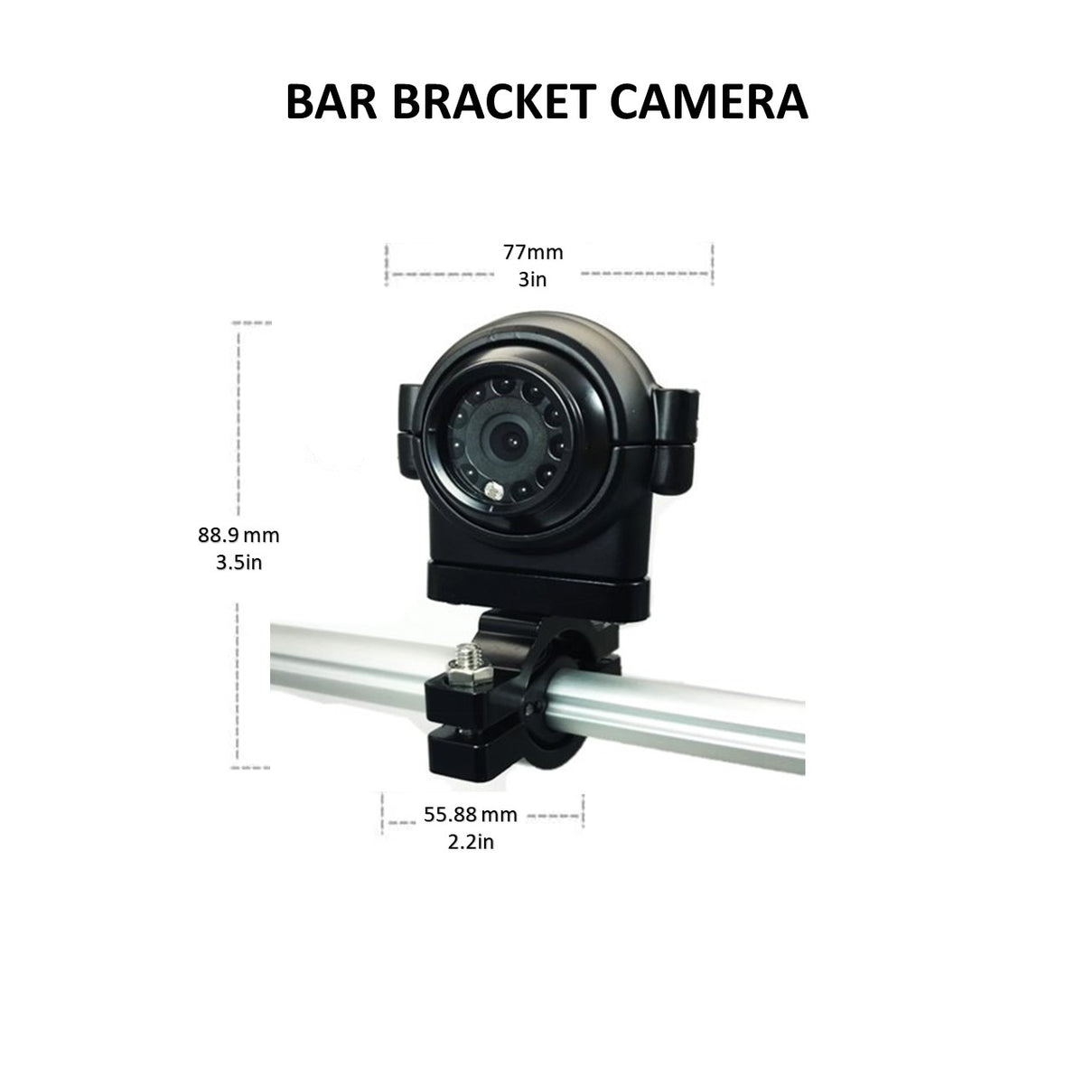 1080P MDVR and MNVR Heavy Duty Cam with BAR/Handle Bar Bracket — Falcon ...