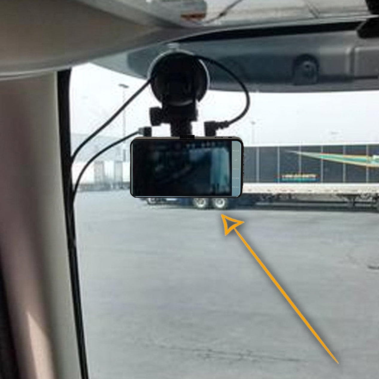 Trucker Dash Camera, Falcon Electronics 1080P 4 Cameras, 2 Outdoor, 2 ...