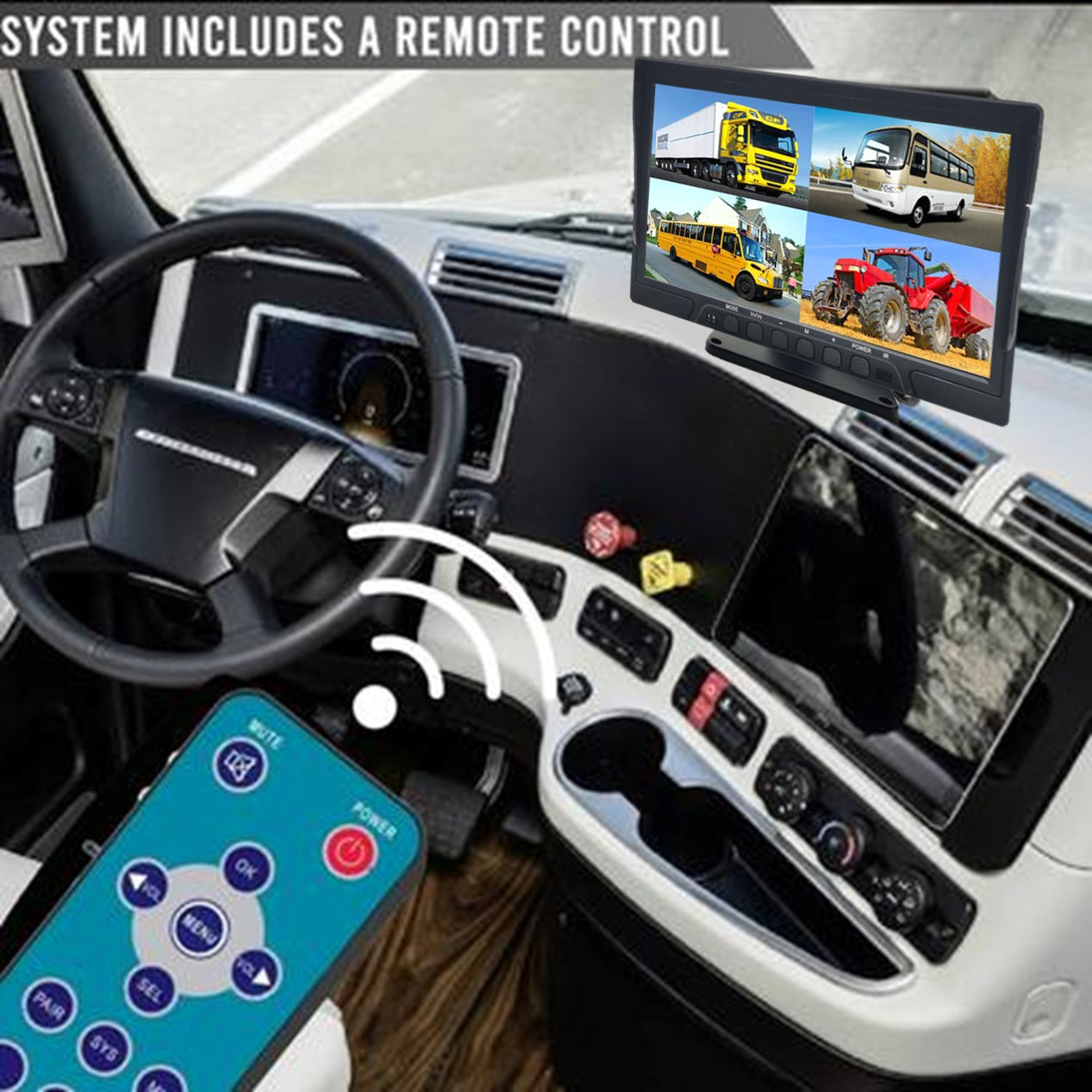 3rd-gen-multi Camera Dash Cam For Trucks. 2-4 Cam. Heavy Duty │ Falcon ...