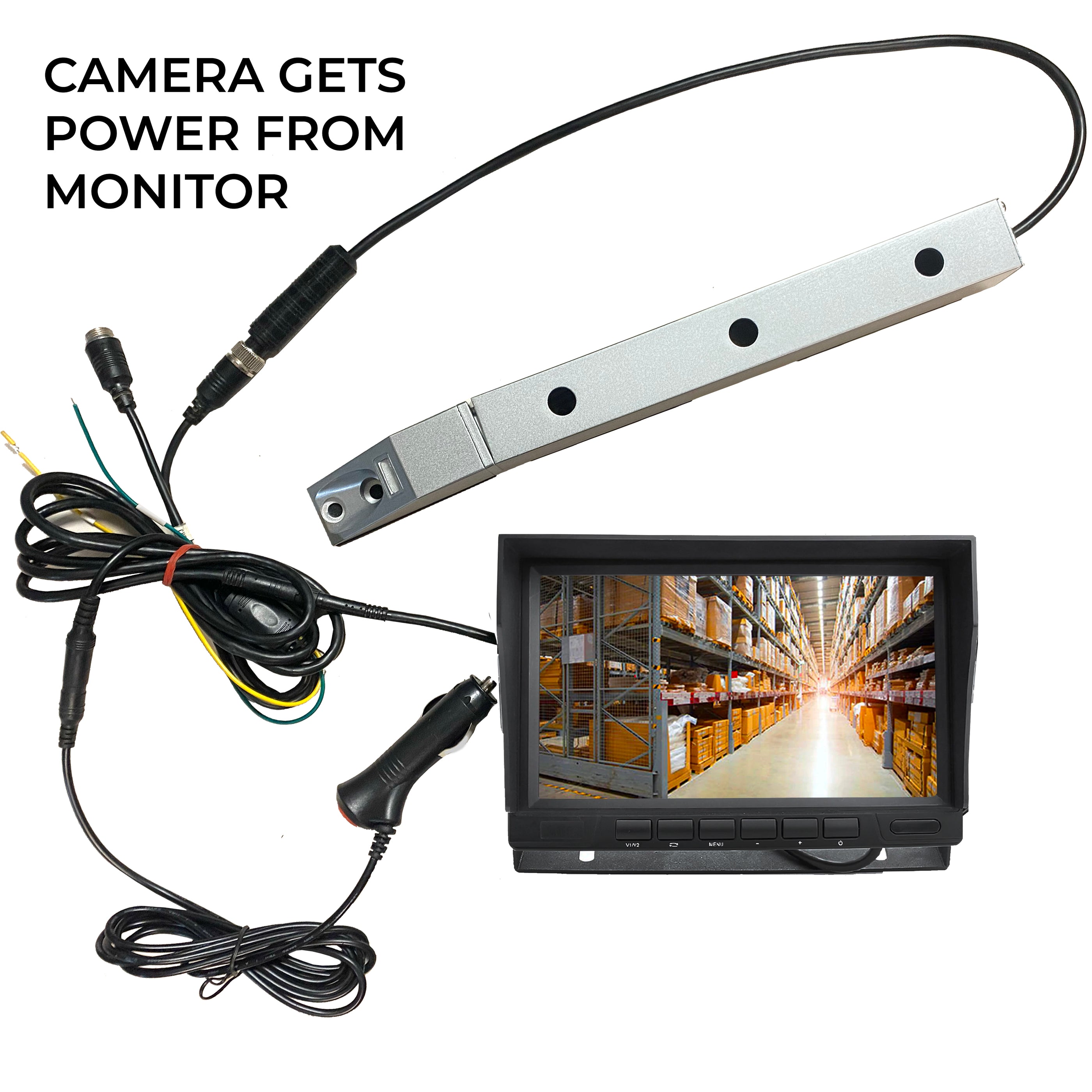 Forklift 1080P Camera System with 7inch LCD! Can use up to 2 Cams, Per ...